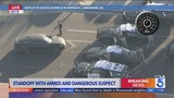 CHP officers chase armed suspect driver – KTLA