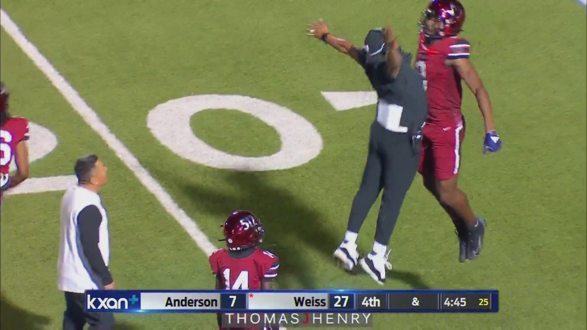 Weiss TD: Jaxon Schad to Tre Moore 79-yard pass – CW39 Houston