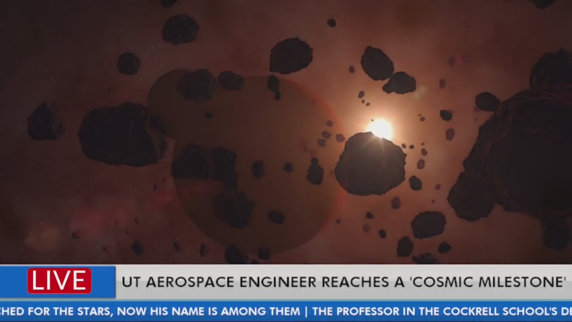 The Space Space: UT Aerospace Engineer completes a Cosmic Milestone ...