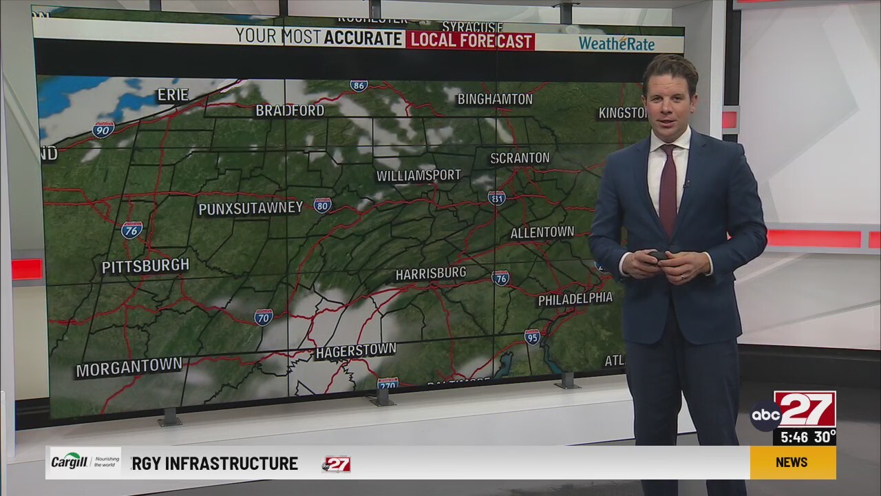 Eric’s Friday Evening Forecast – ABC27