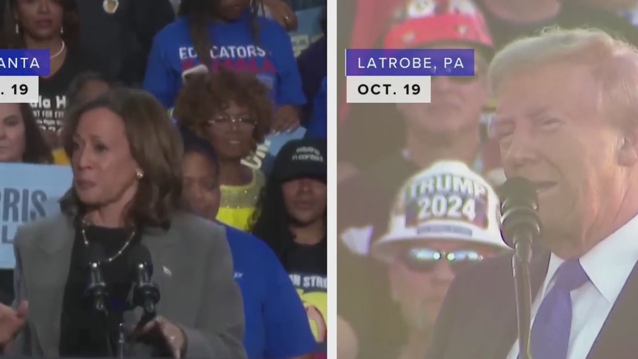 Trump, Harris woo swing state voters in last-minute push| Morning in ...