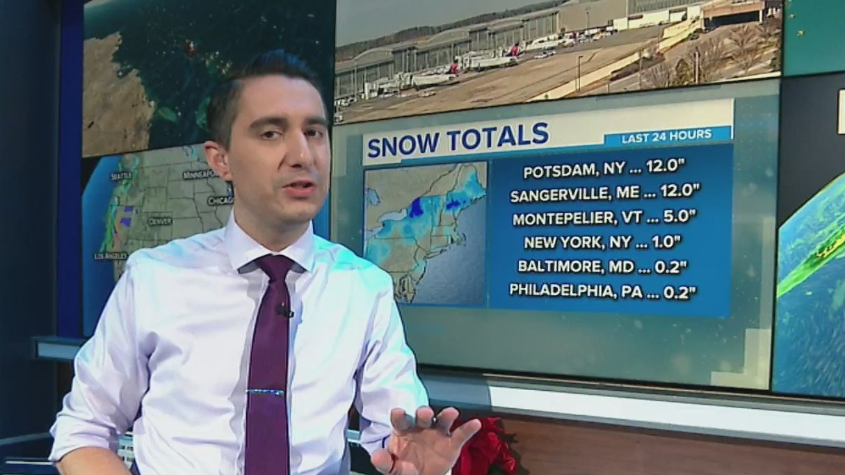 Winter weather systems to impact some holiday travel | NewsNation Now ...