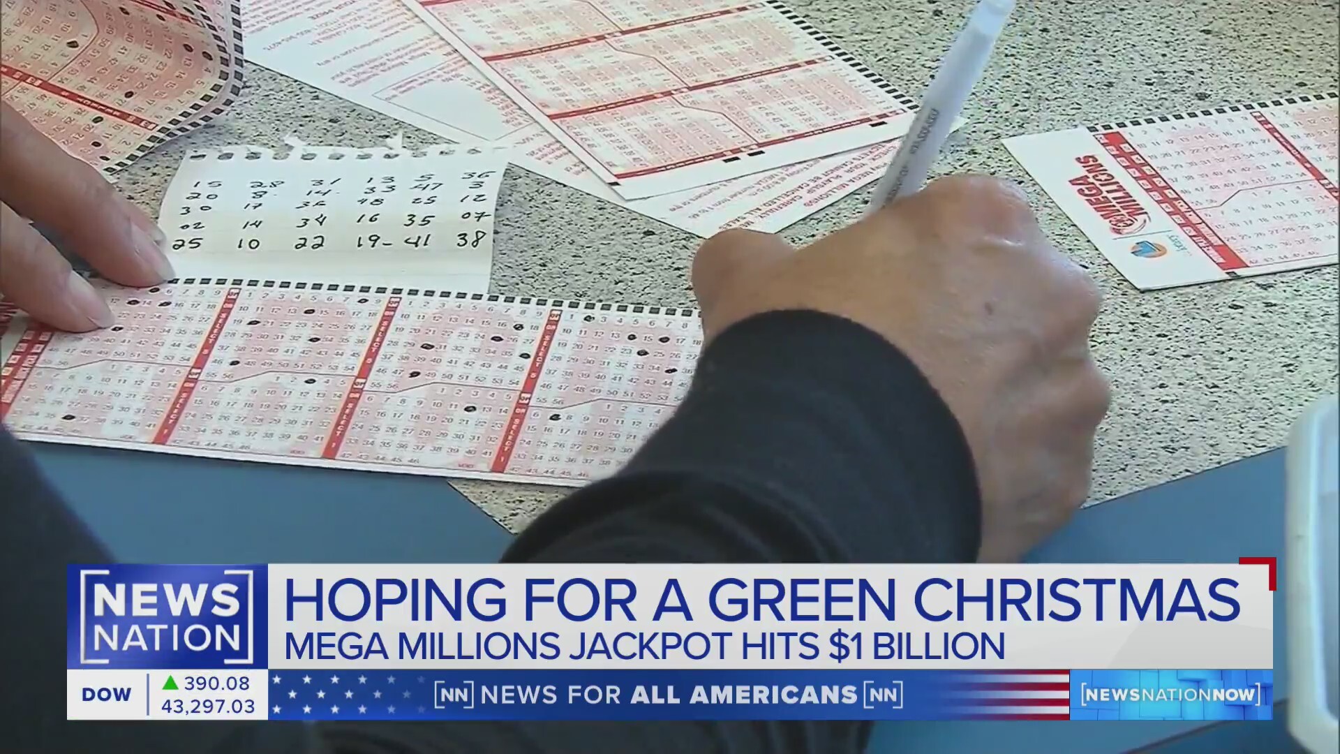Mega Millions jackpot hits $1 billion ahead of Christmas Eve drawing ...