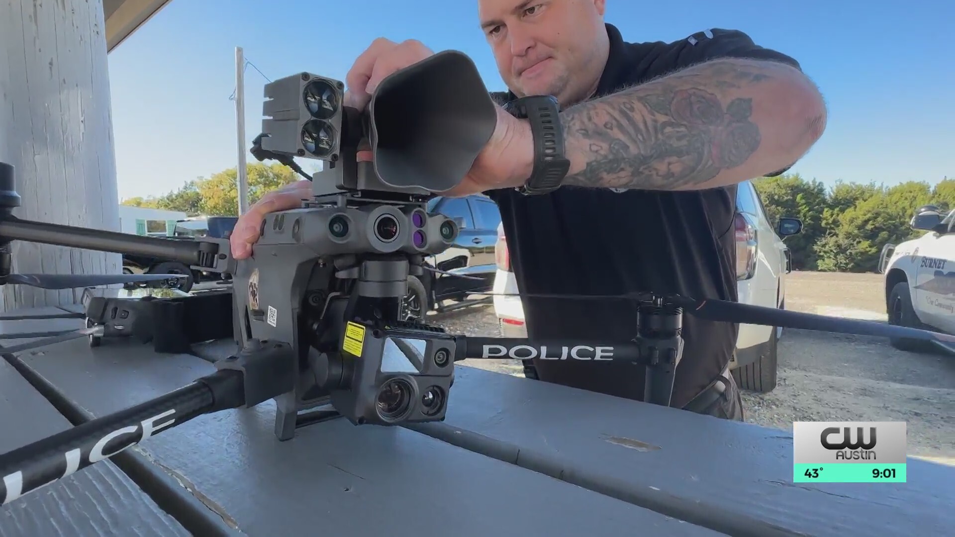 Burnet Police using new drones, drug detectors to fight crime – KXAN Austin