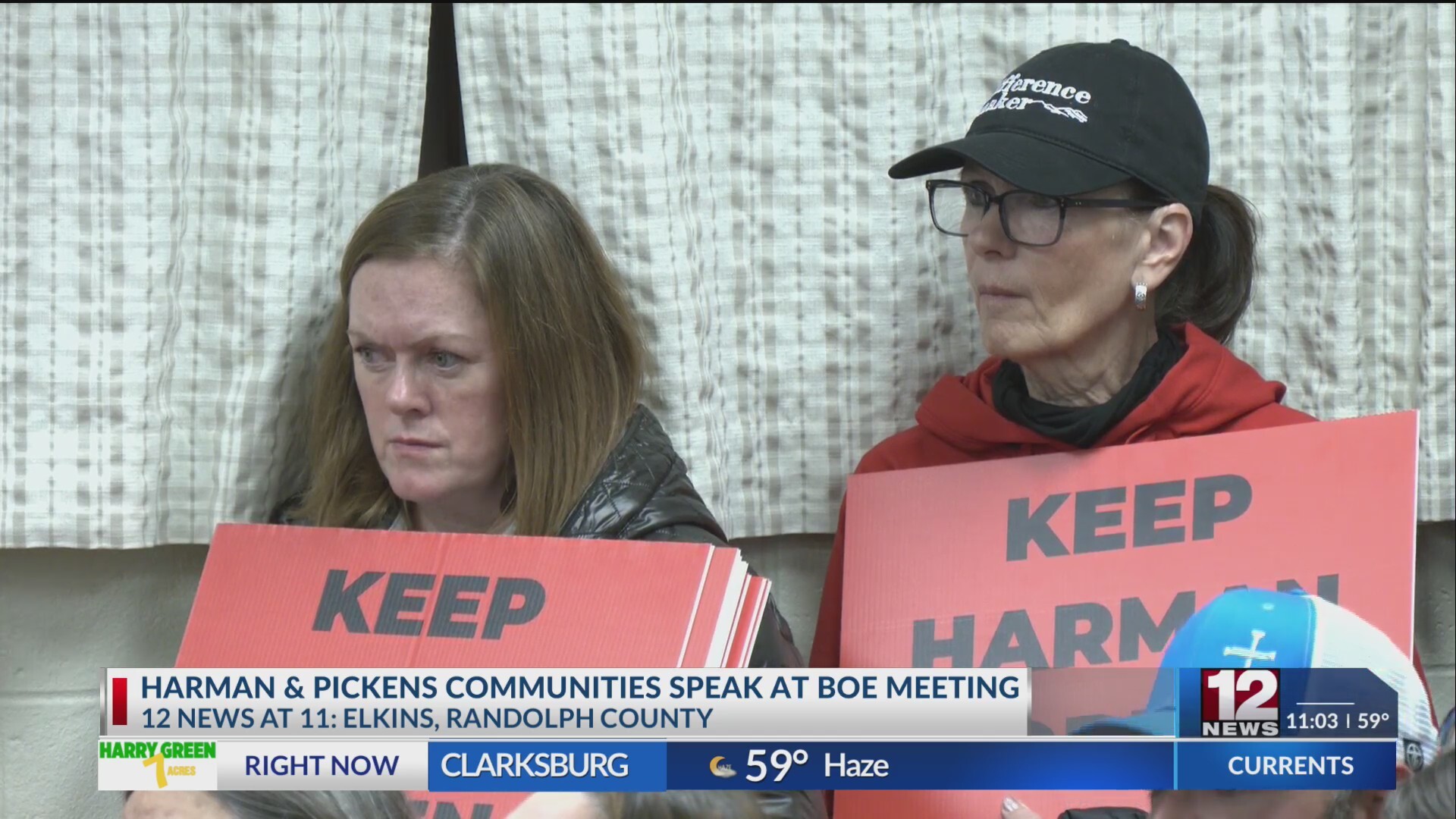 Harman and Pickens communities speak on closures at BOE meeting – WBOY.com