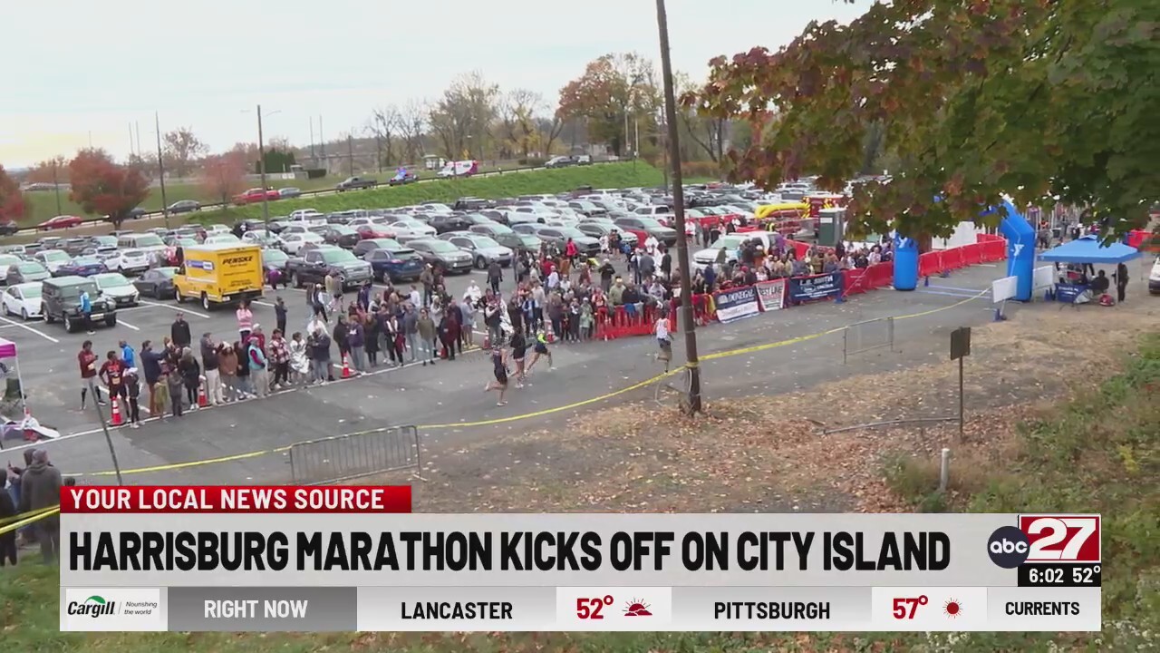 Harrisburg Marathon kicks off on City Island – ABC27