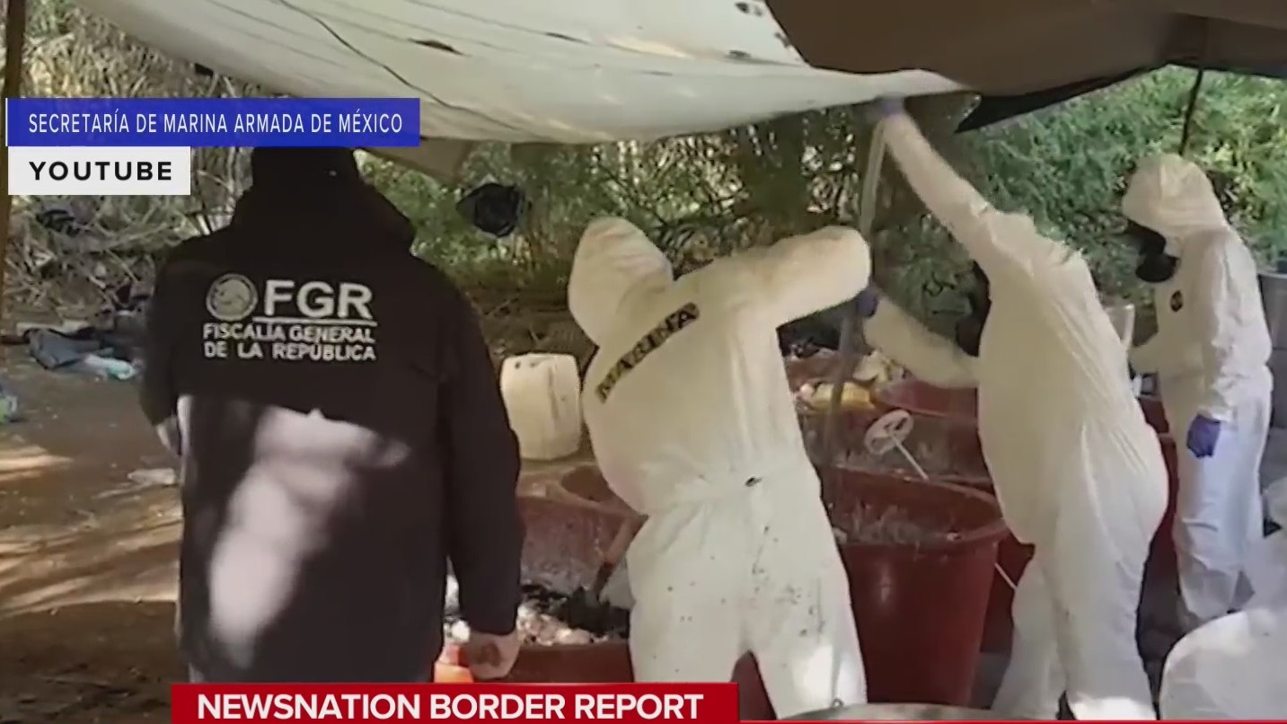 Inside clandestine fentanyl labs run by Mexican cartels | NewsNation ...