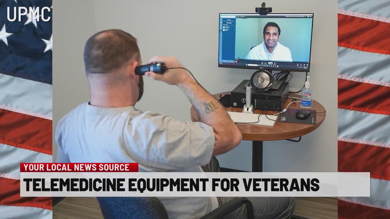 Telemedicine equipment helps connect formerly homeless veterans with ...
