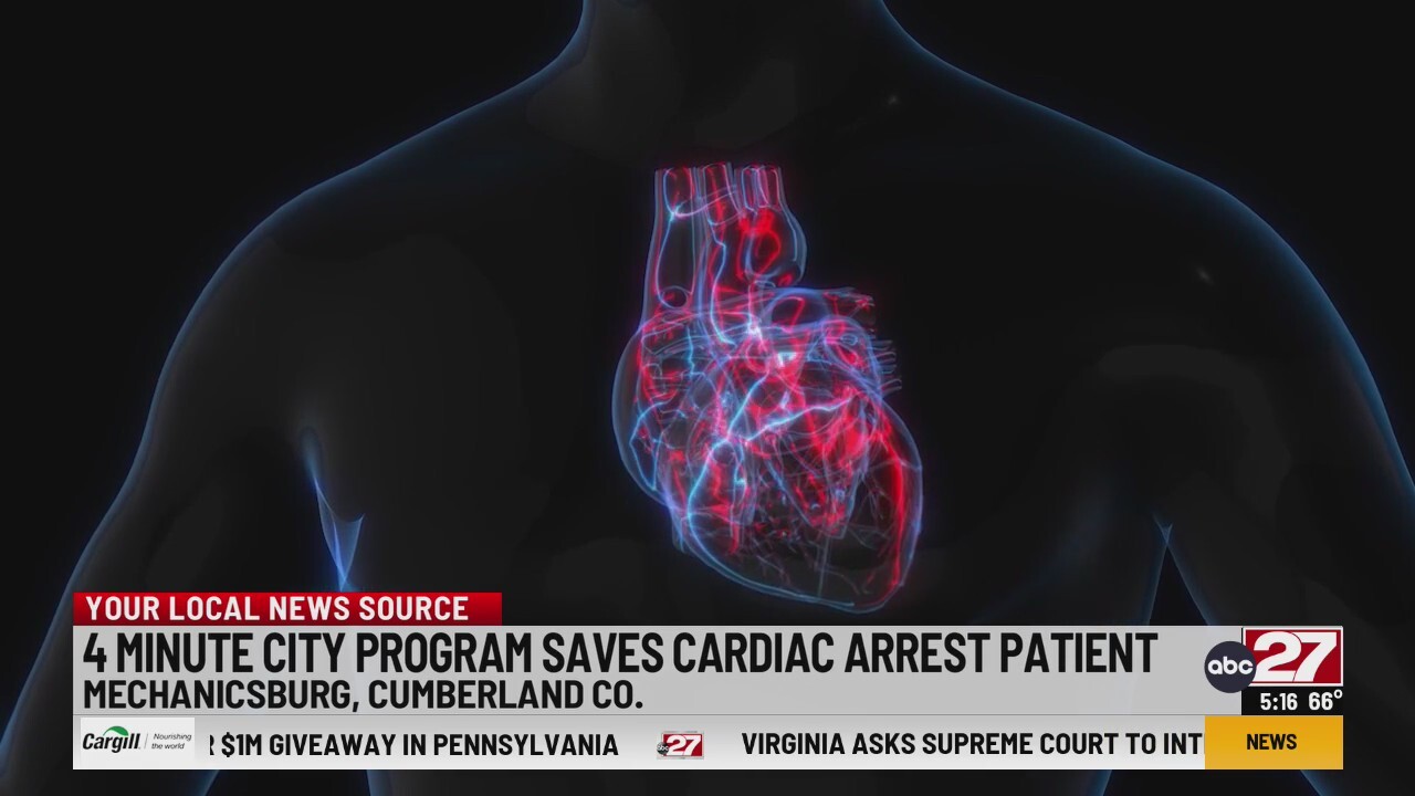 4 minute city program saves cardiac arrest patient – ABC27