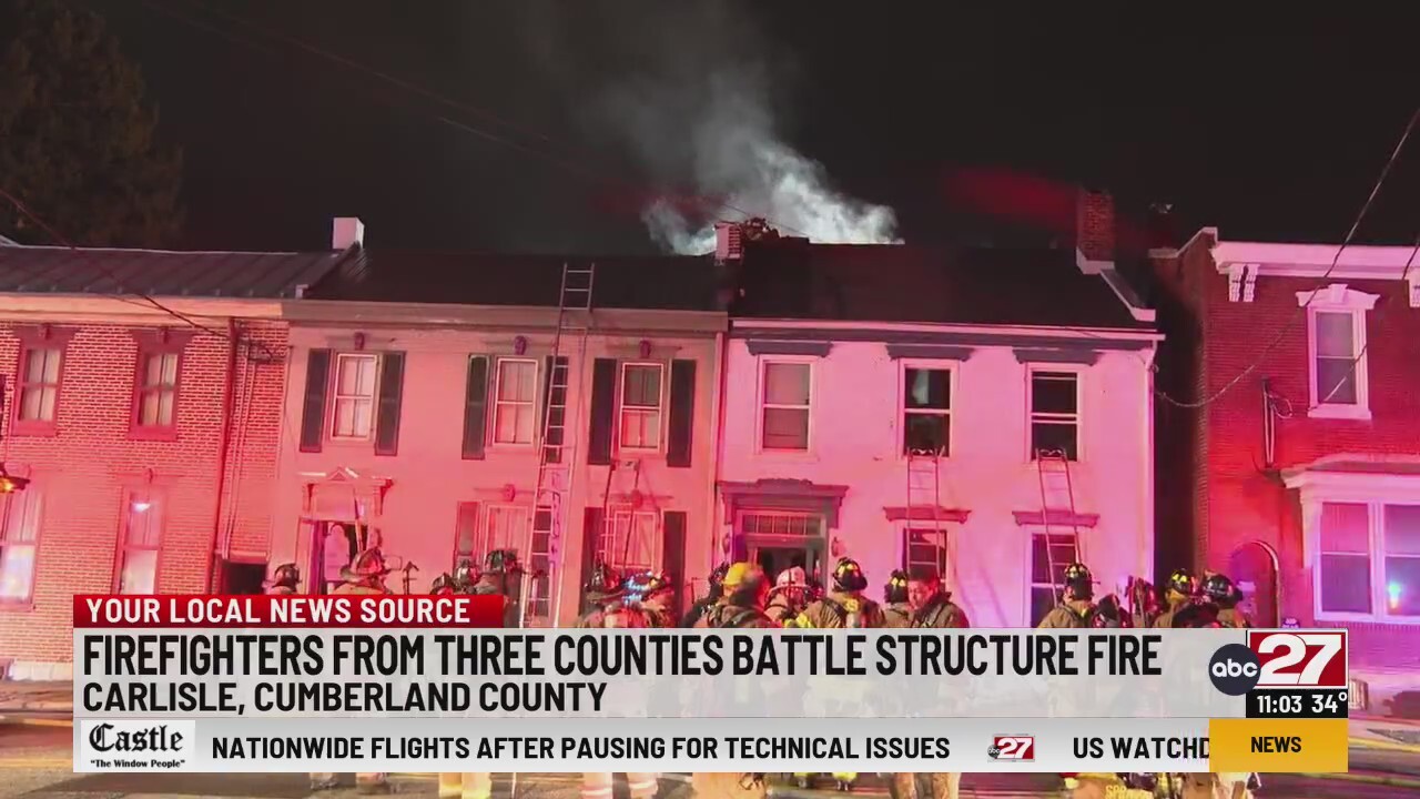 Building fire breaks out in Carlisle – ABC27