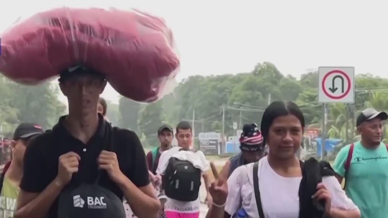 4,000 migrants headed to southern border | NewsNation Now – NewsNation