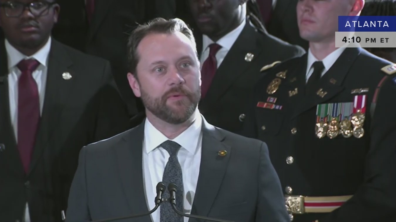 Jason Carter honors grandfather at Jimmy Carter Presidential Center ...