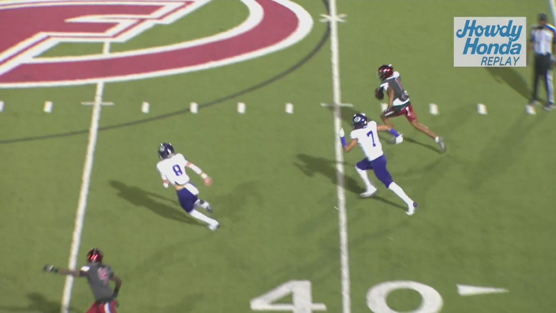 Weiss TD: Jaxon Schad to Adrian Wilson, 72-yard pass – KXAN Austin
