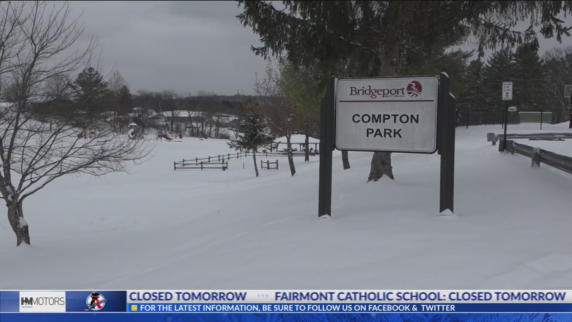 Harrison County kids spend snow day sledding at Compton Park – WBOY.com