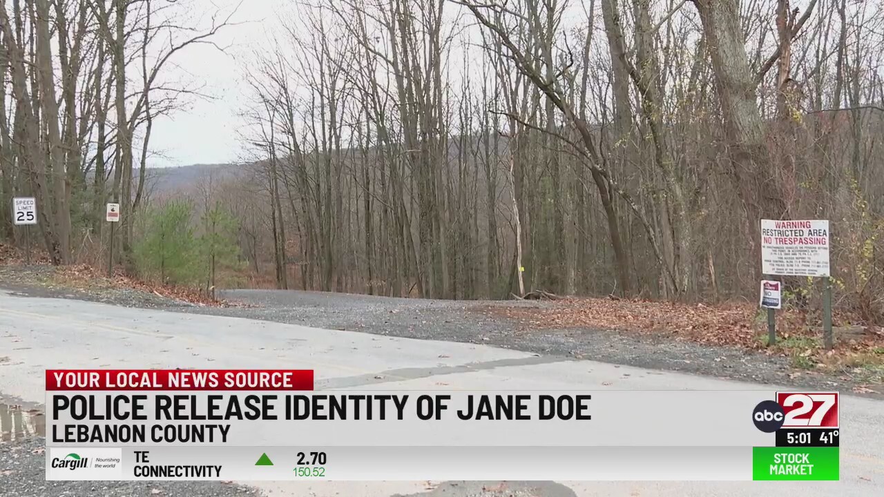 Police release identity of Jane Doe in Lebanon County – FOX21 News Colorado