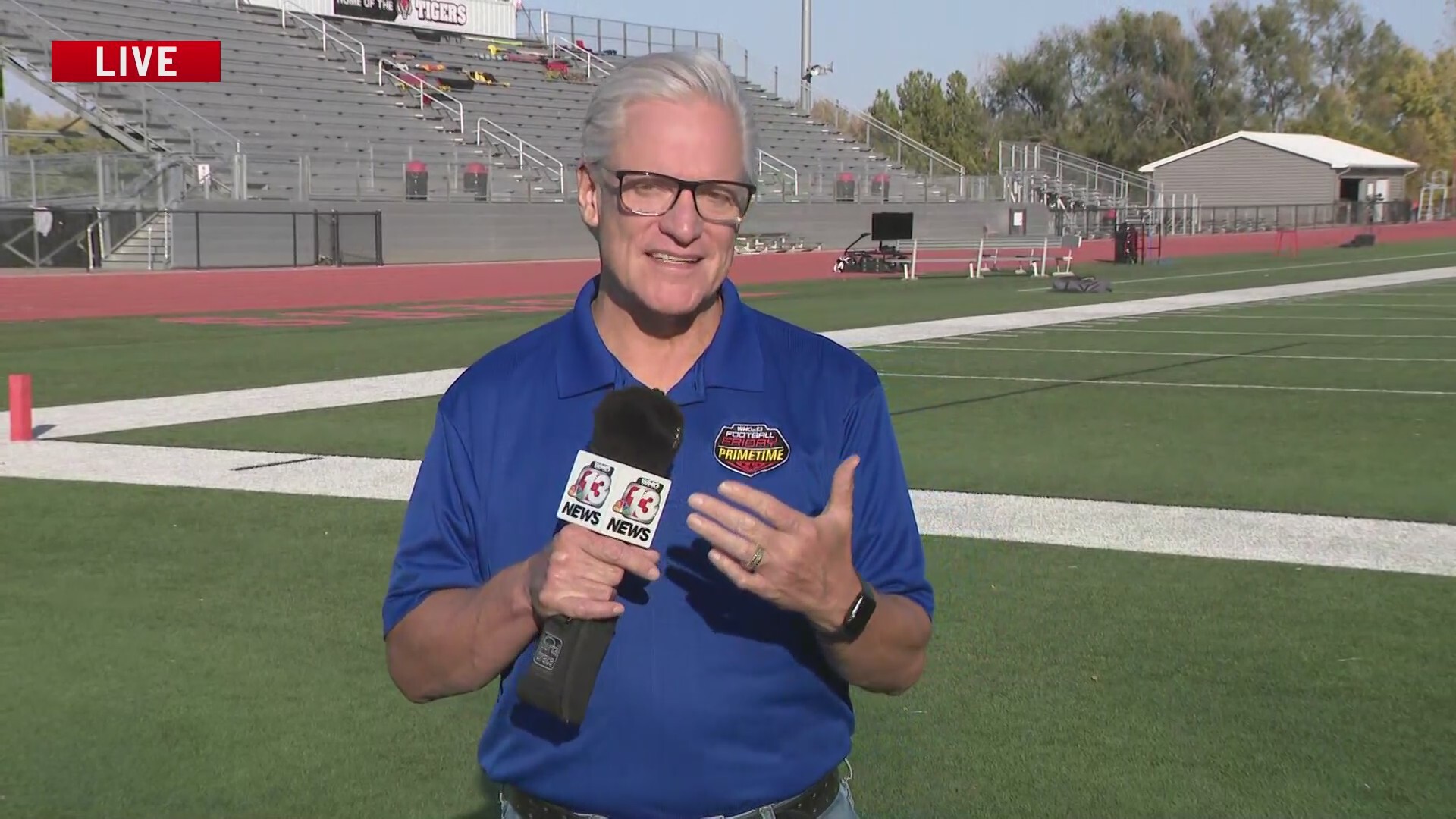 Ed Wilson reporting live from Adel for Friday night football – who13.com