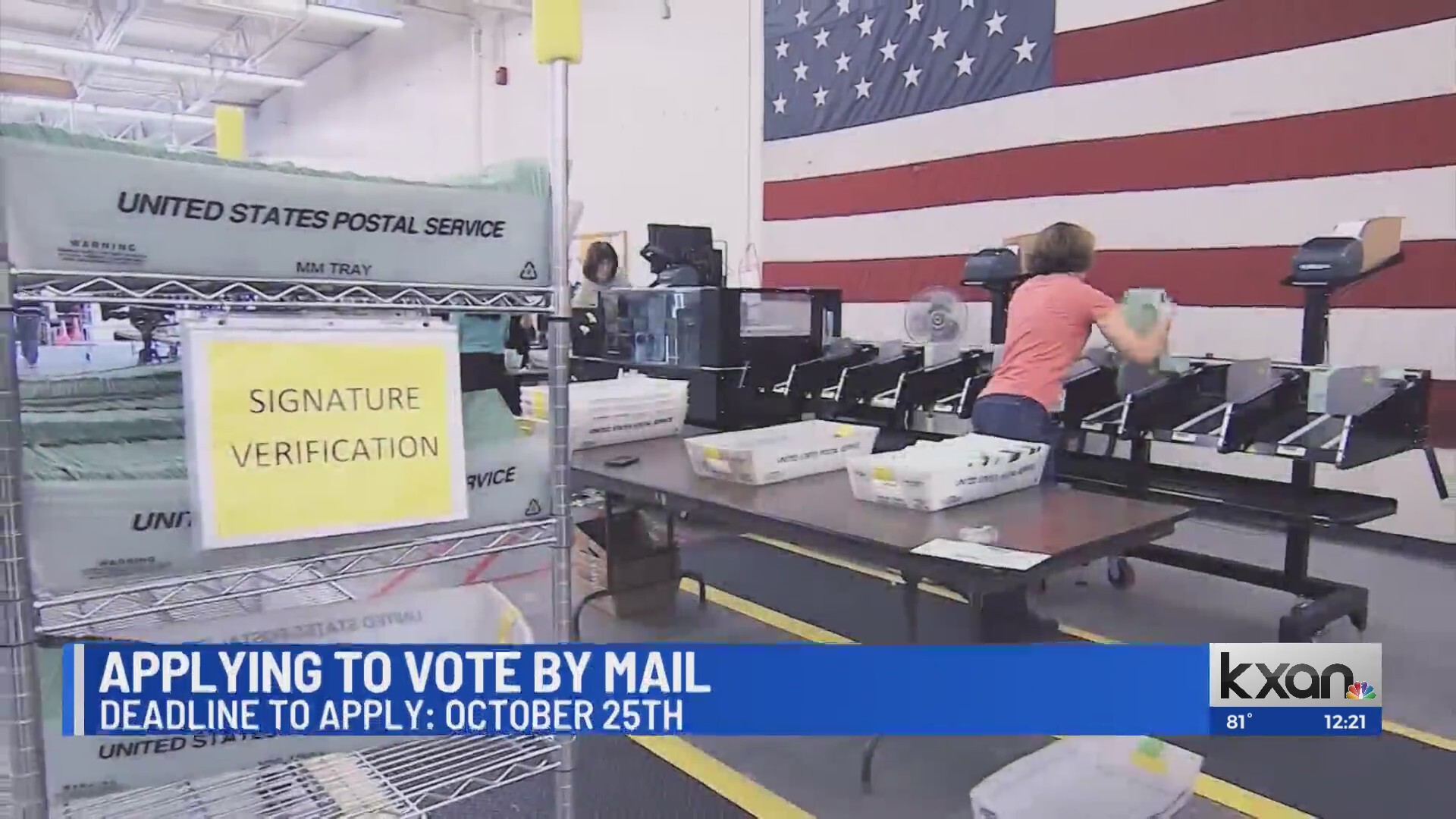 Travis County breaks record on first day of early voting – KXAN Austin