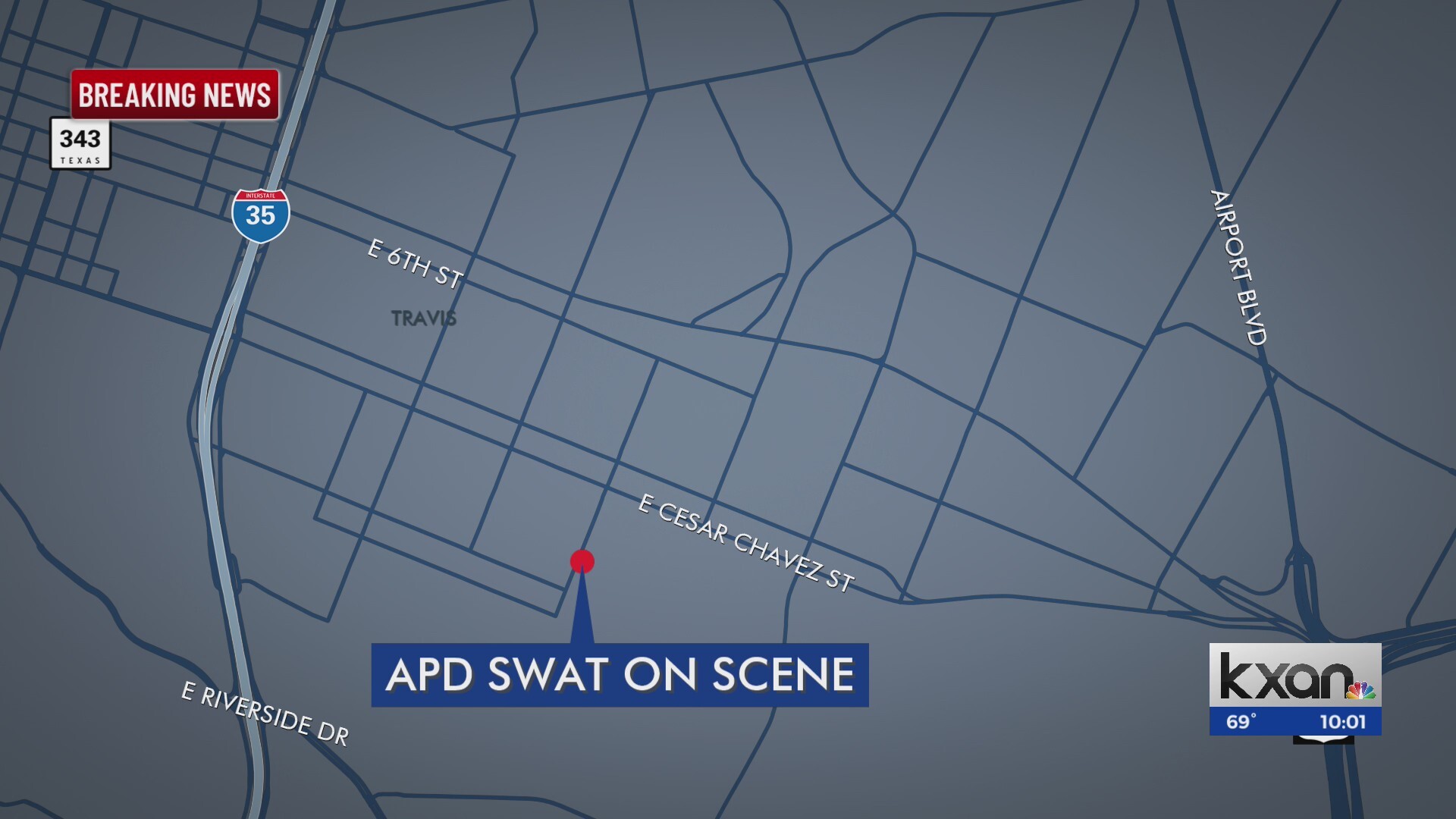 Suspect barricaded in vehicle leads to SWAT callout – KXAN Austin