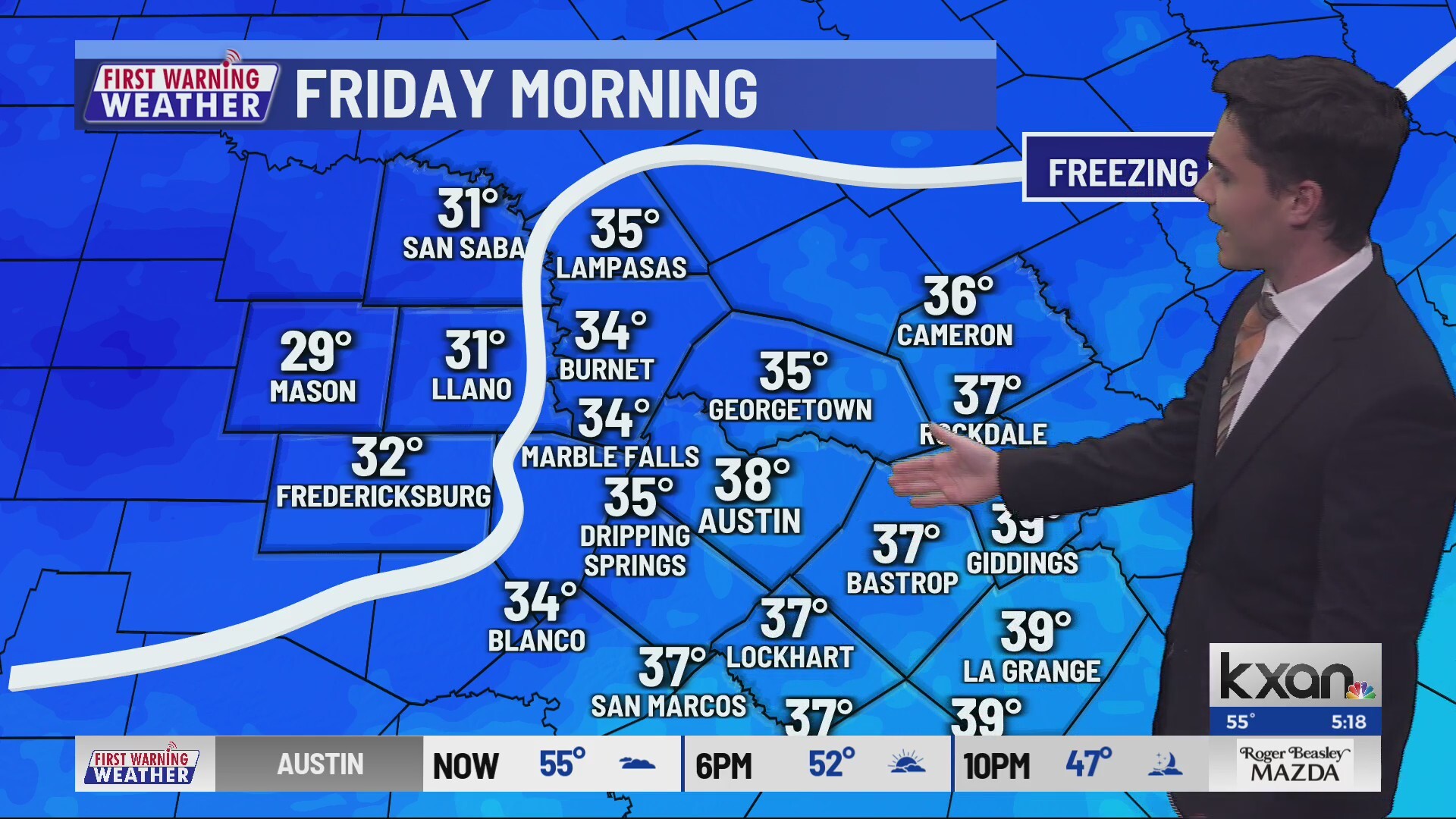 First Warning Weather with Meteorologist Tommy House – KXAN Austin