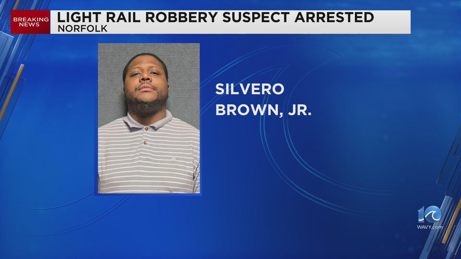 Police: HRT light rail robbery suspect arrested – WAVY.com