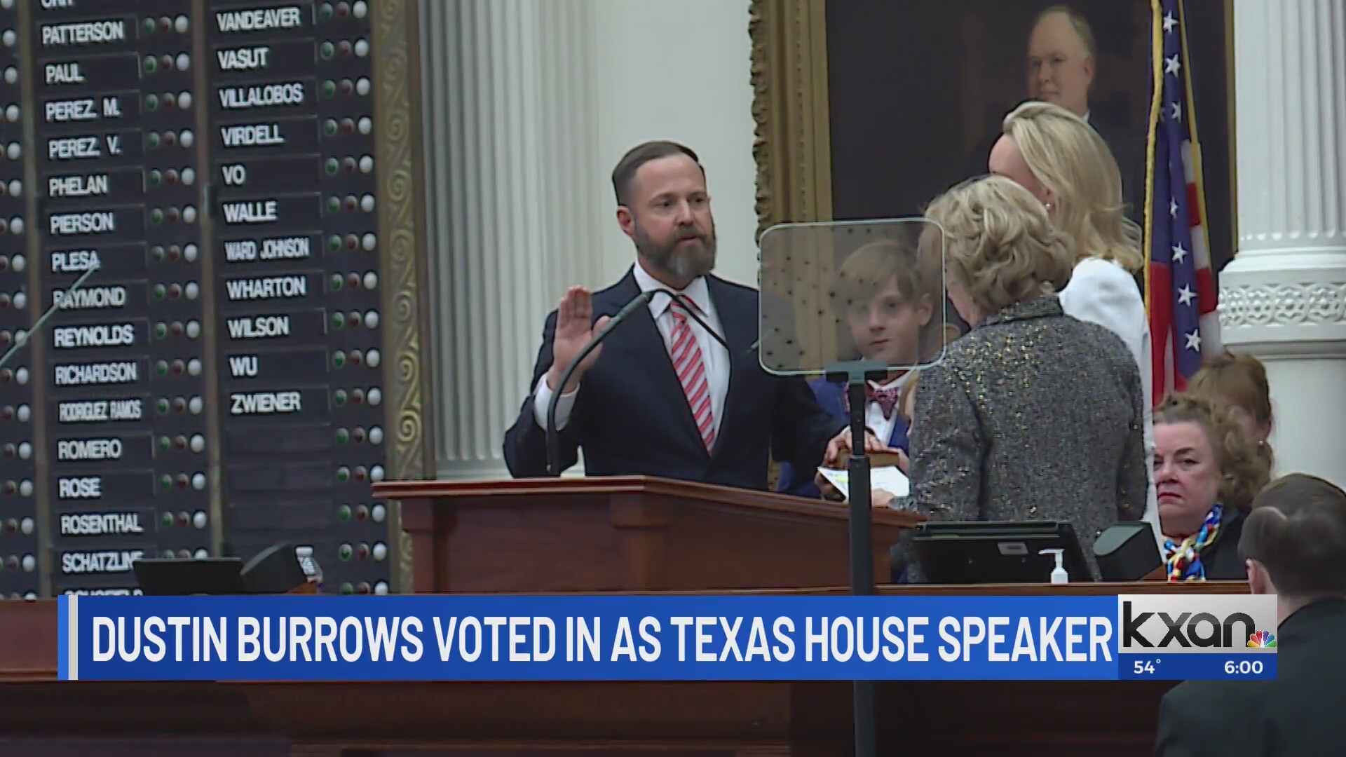 Dustin Burrows voted as next Texas House Speaker after second vote ...