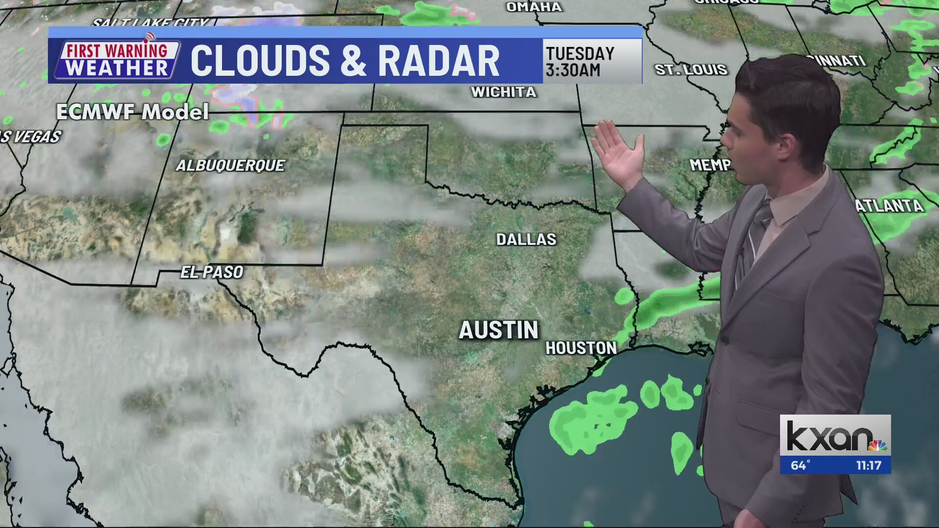 First Warning Weather with Meteorologist Tommy House – KXAN Austin