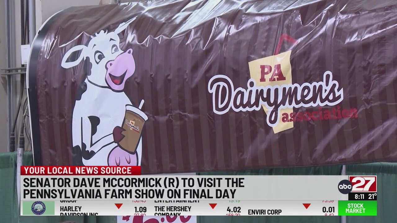 Senator Dave McCormick (R) to visit the Pennsylvania Farm Show on Final ...