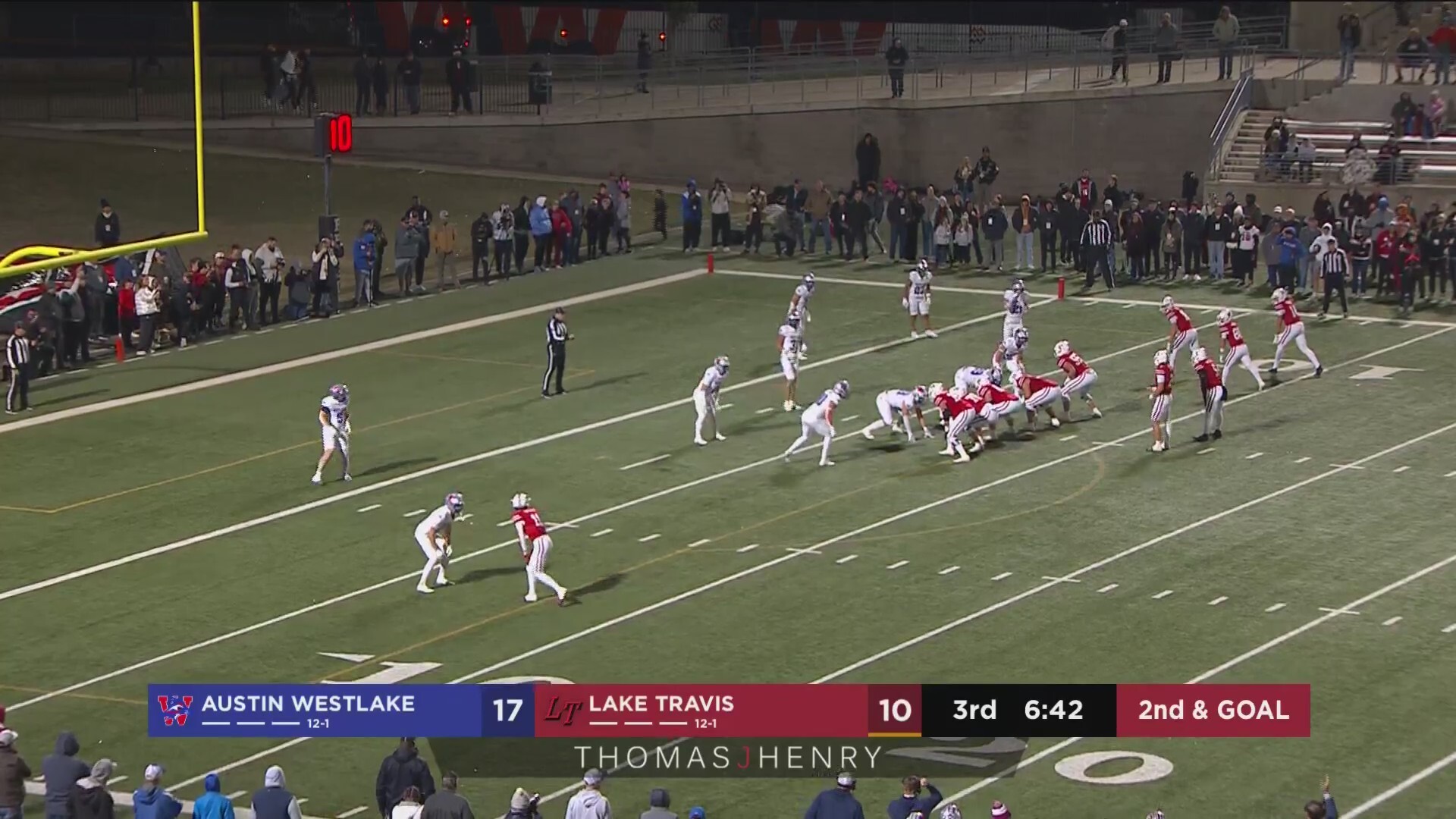 Lake Travis TD: Chaston Ditta to Patrick Colby 6-yard pass – KXAN Austin