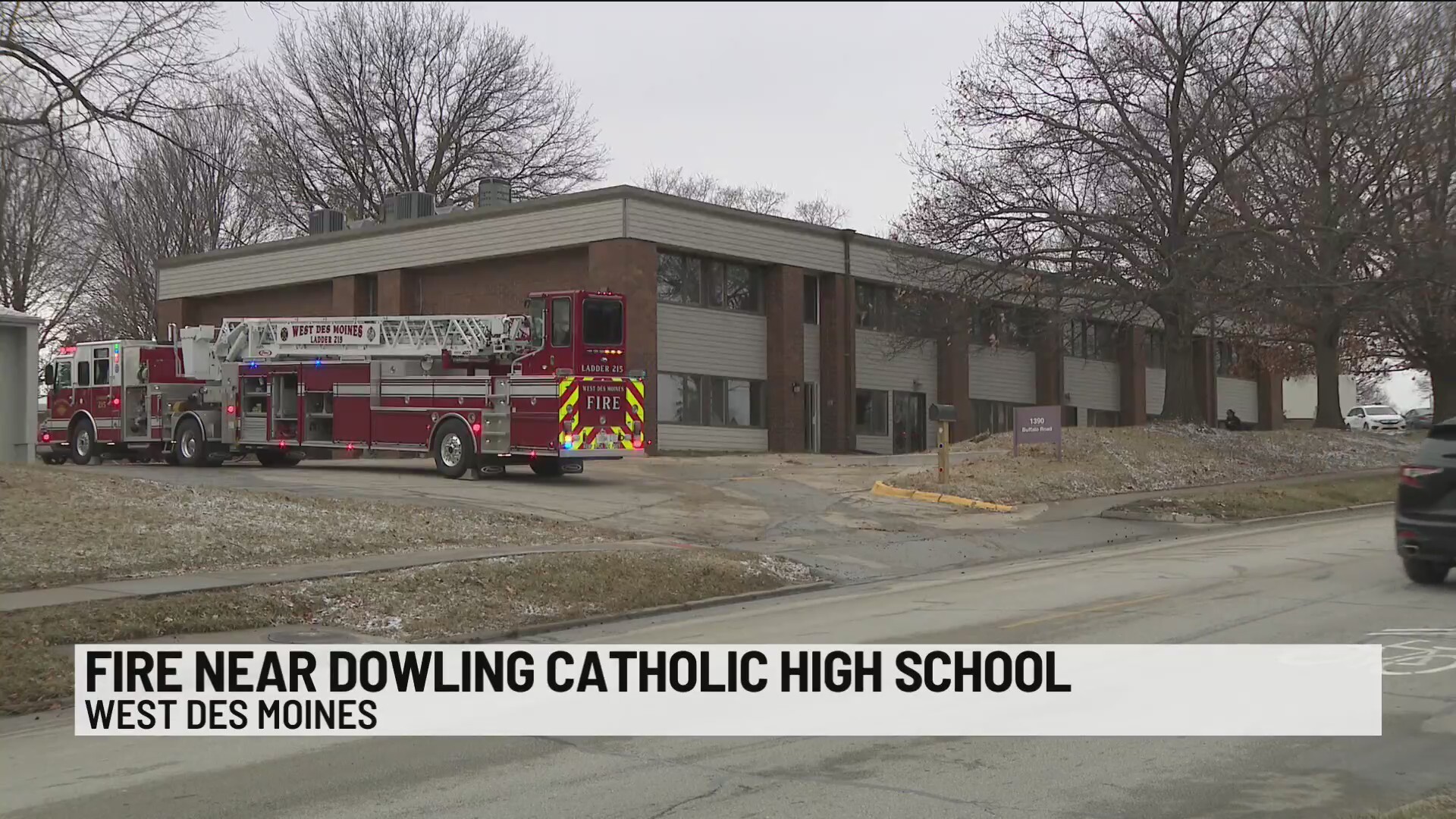Construction work led to fire at priest’s residence at Dowling Catholic ...