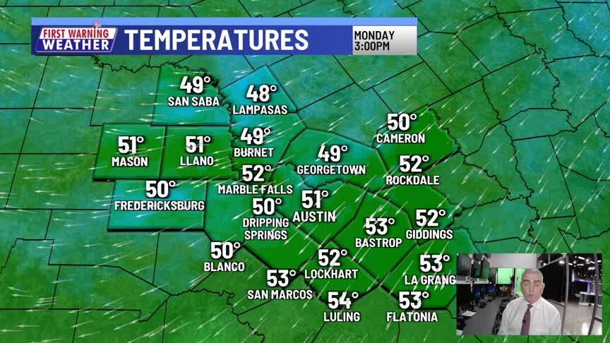 First Warning Weather One-minute Update – KXAN Austin