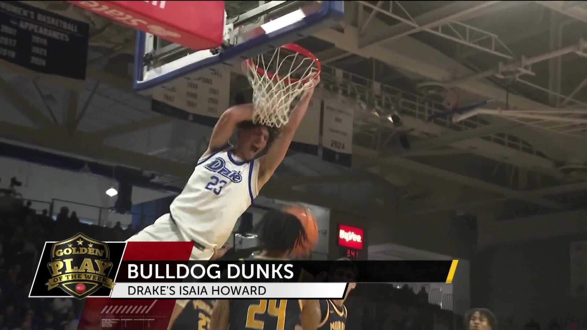 Golden Play of the Week: Drake’s Isaia Howard dunks – who13.com